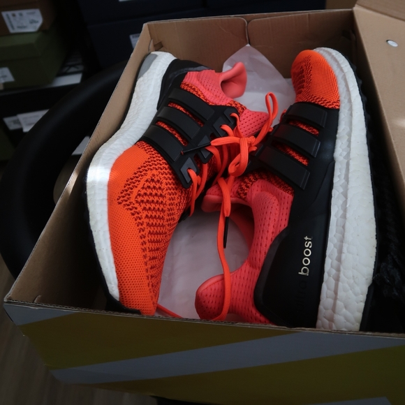 adidas | Shoes | Adidas Ultra Boost Solar Red Rare | Poshmark